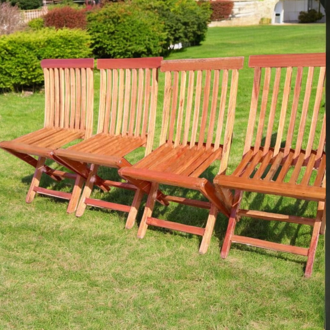 Wooden Foldable Chair - Fairprice Furniture Kenya