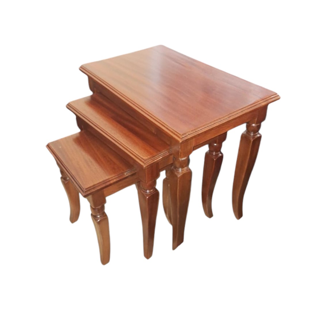 Mahogany Nest Stools – Fairprice Furniture Kenya