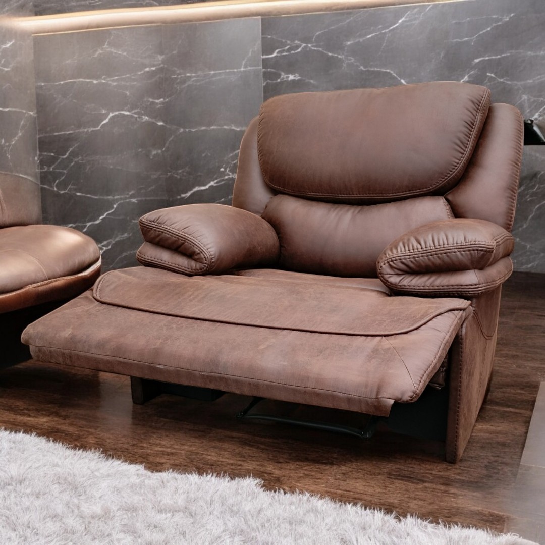 1 Seater Brown Sofa - Fairprice Furniture Kenya
