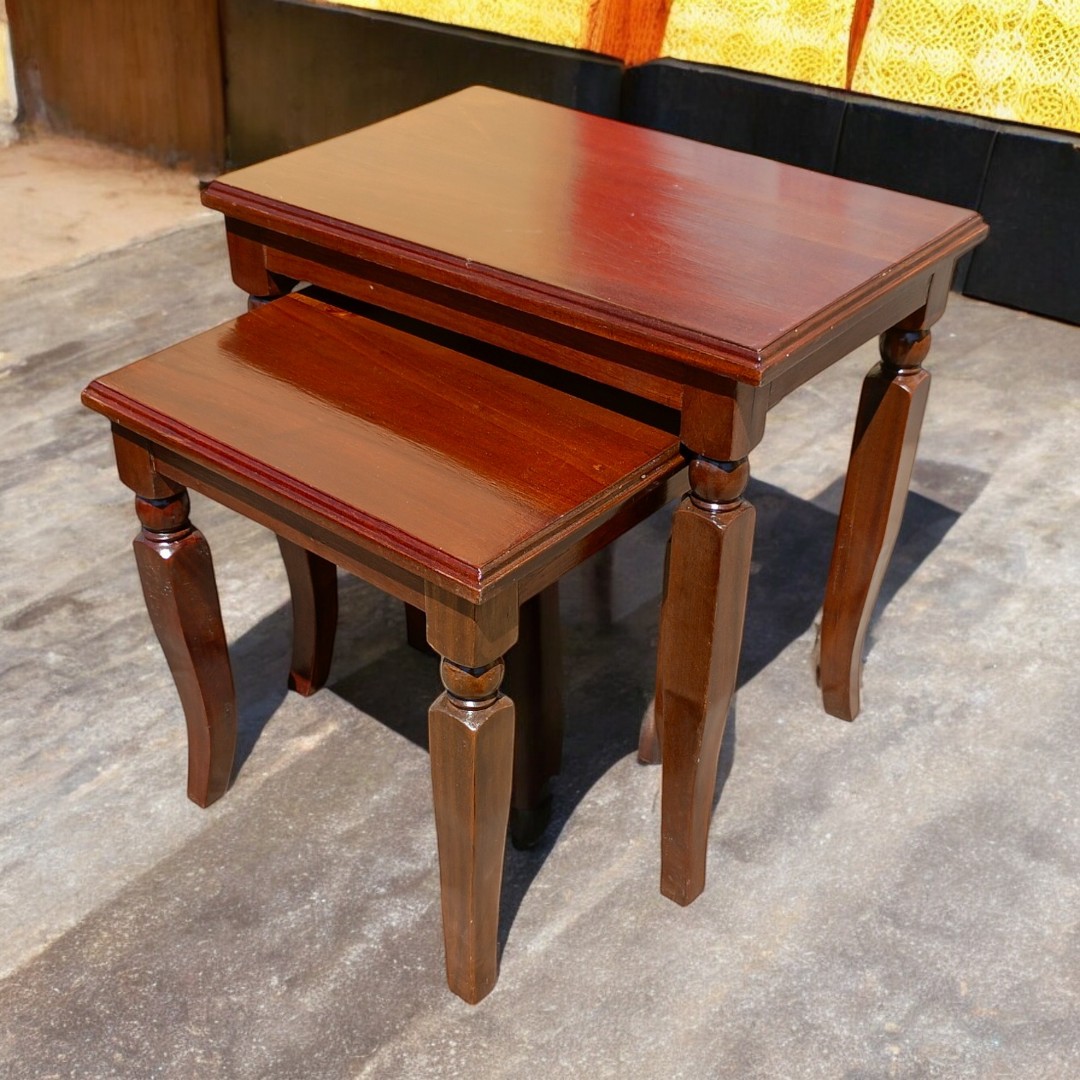 Mahogany Stool Set – Fairprice Furniture Kenya