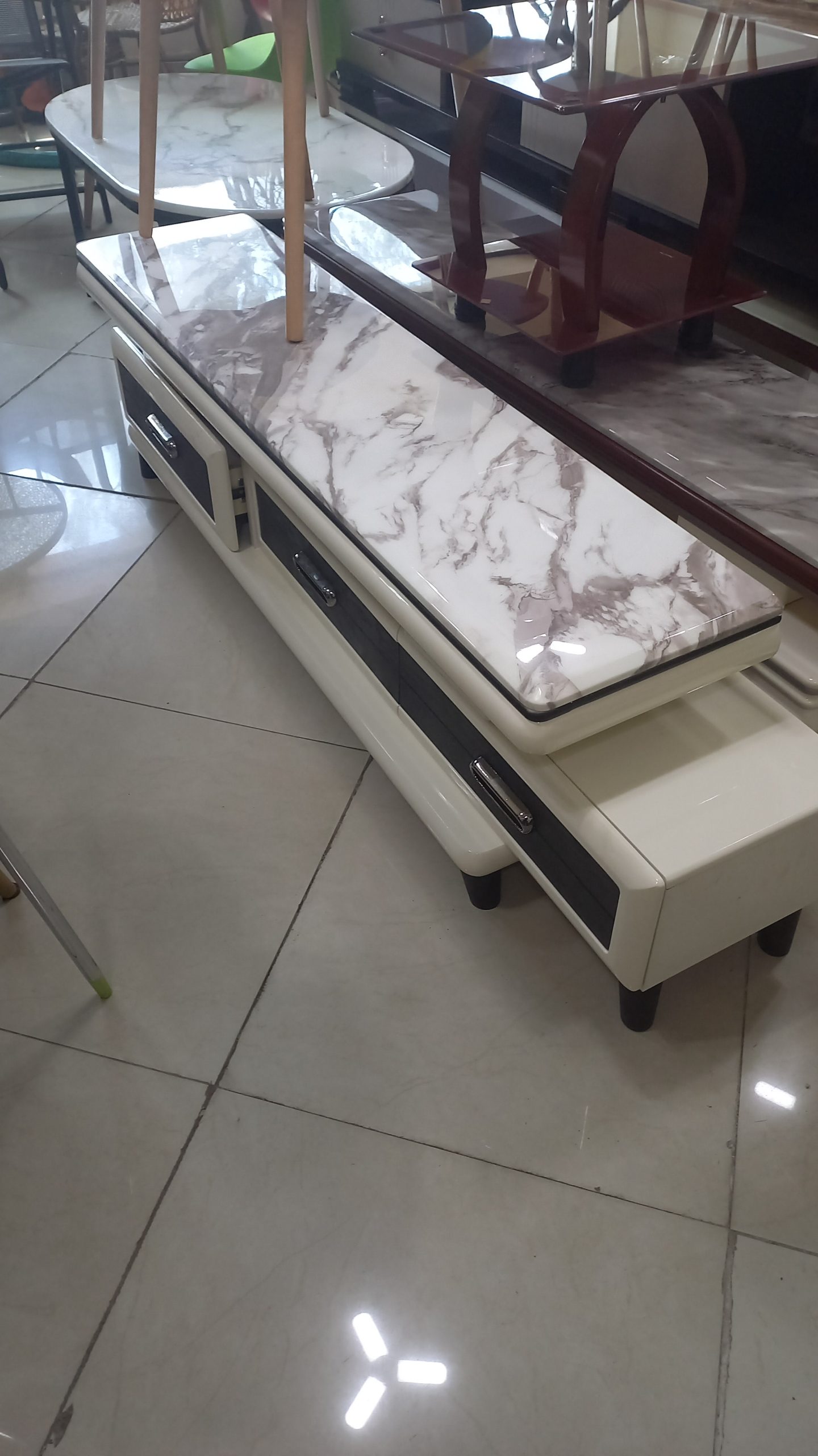 Marble Top Tv Stand - Fairprice Furniture Kenya