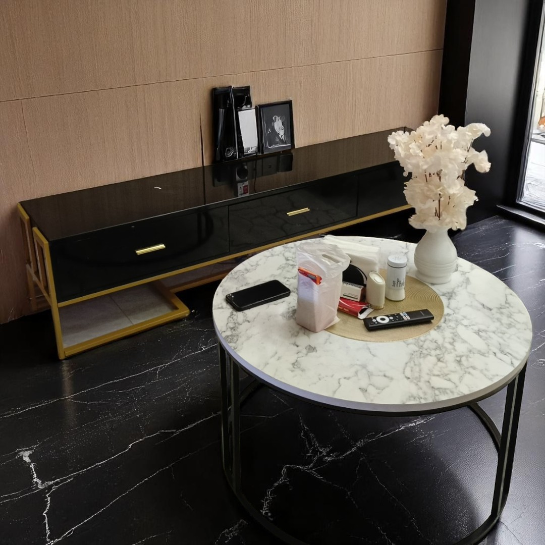 Modern Black Tv Stand - Fairprice Furniture Kenya