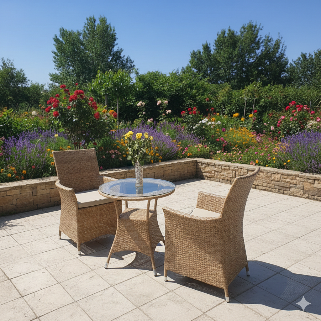 Rattan Bistro Set